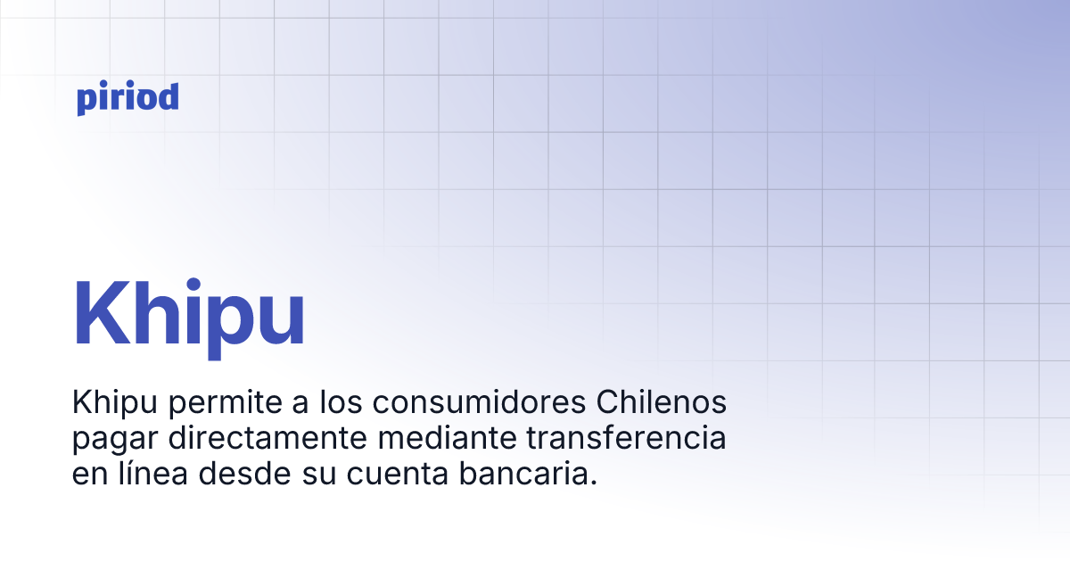 Khipu | Guía de uso