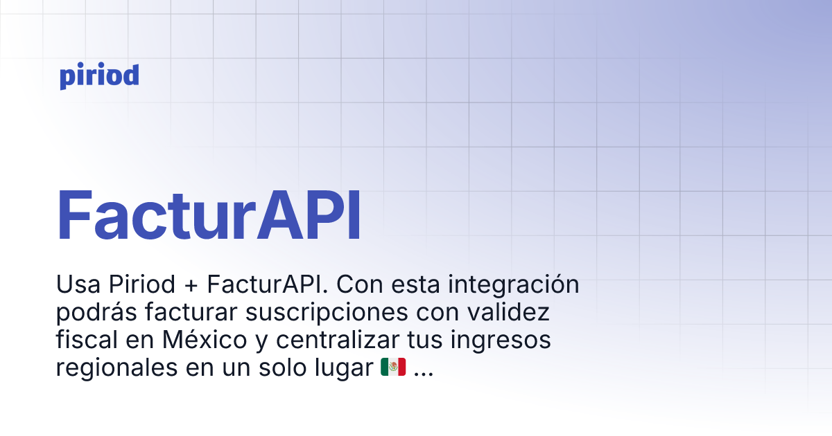 FacturAPI | Guía de uso